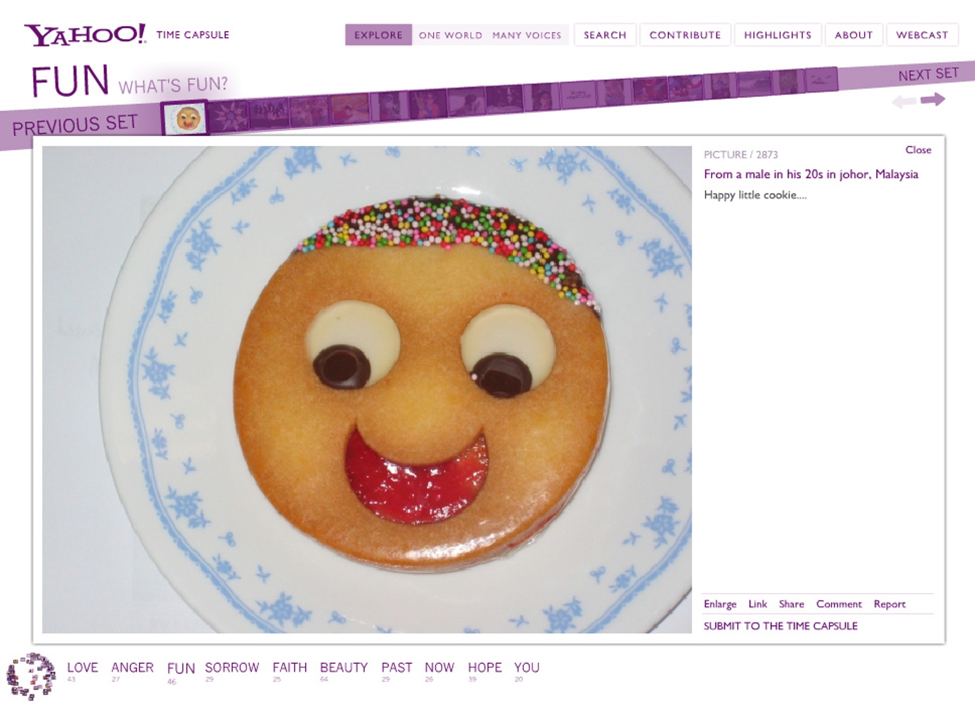 Yahoo Time Capsule (2006) – Jonathan J. Harris